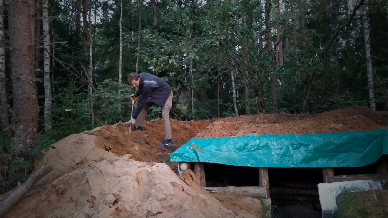 Dugout Construction Continues | Walls Built, Ground Cover Begins #2 ...