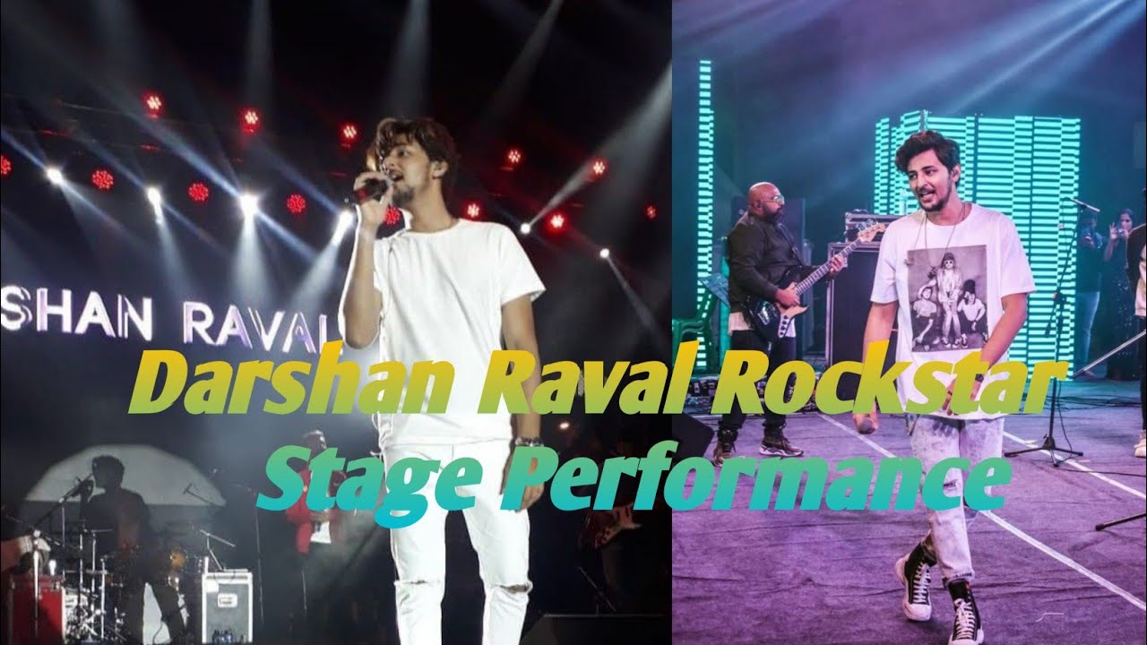 Darshan Raval stage performance || darshan raval all songs - YouTube