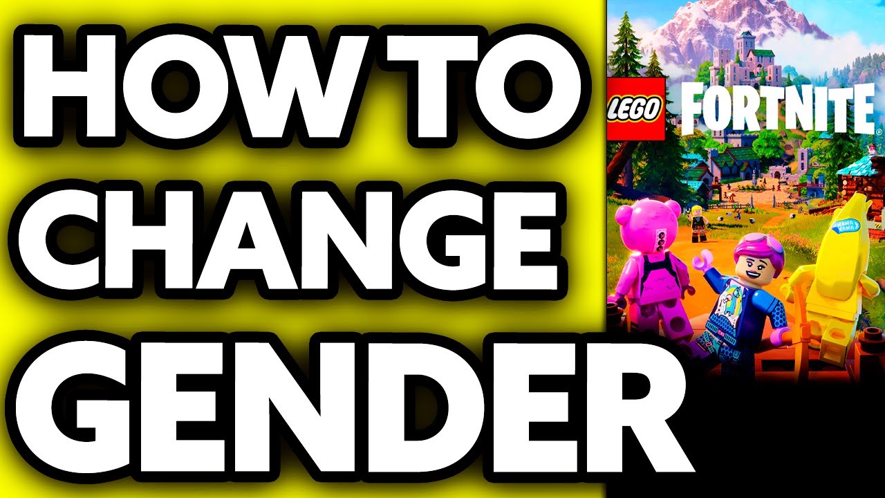 How To Change Gender in Lego Fortnite (2025) - Step by Step - YouTube