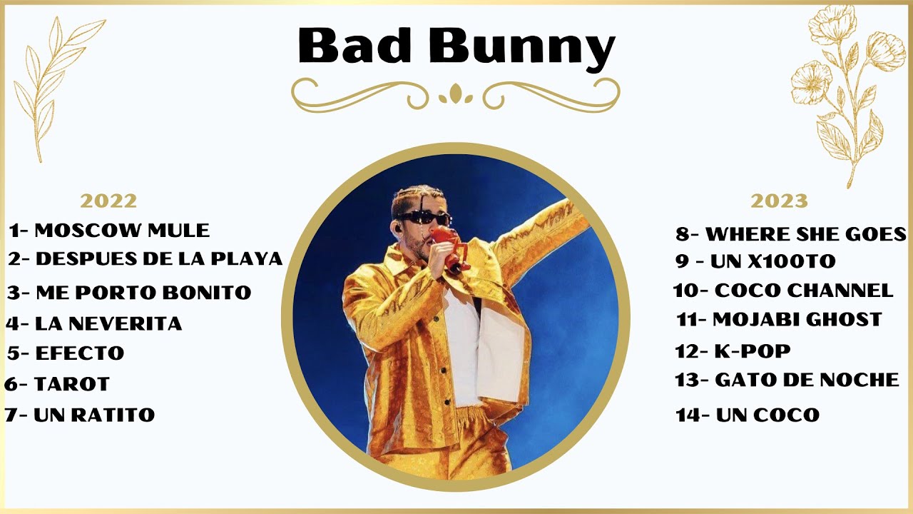Los mejores himnos de Bad bunny 22/23 - YouTube