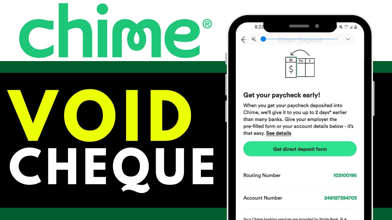 How To Get Void Check From Chime 2025 (FAST!!!) - YouTube