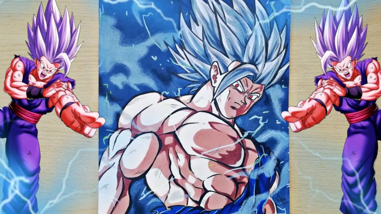HOW TO DRAW GOHAN BEAST - DRAGON BALL🐉🐲 Prt 2/2 - YouTube