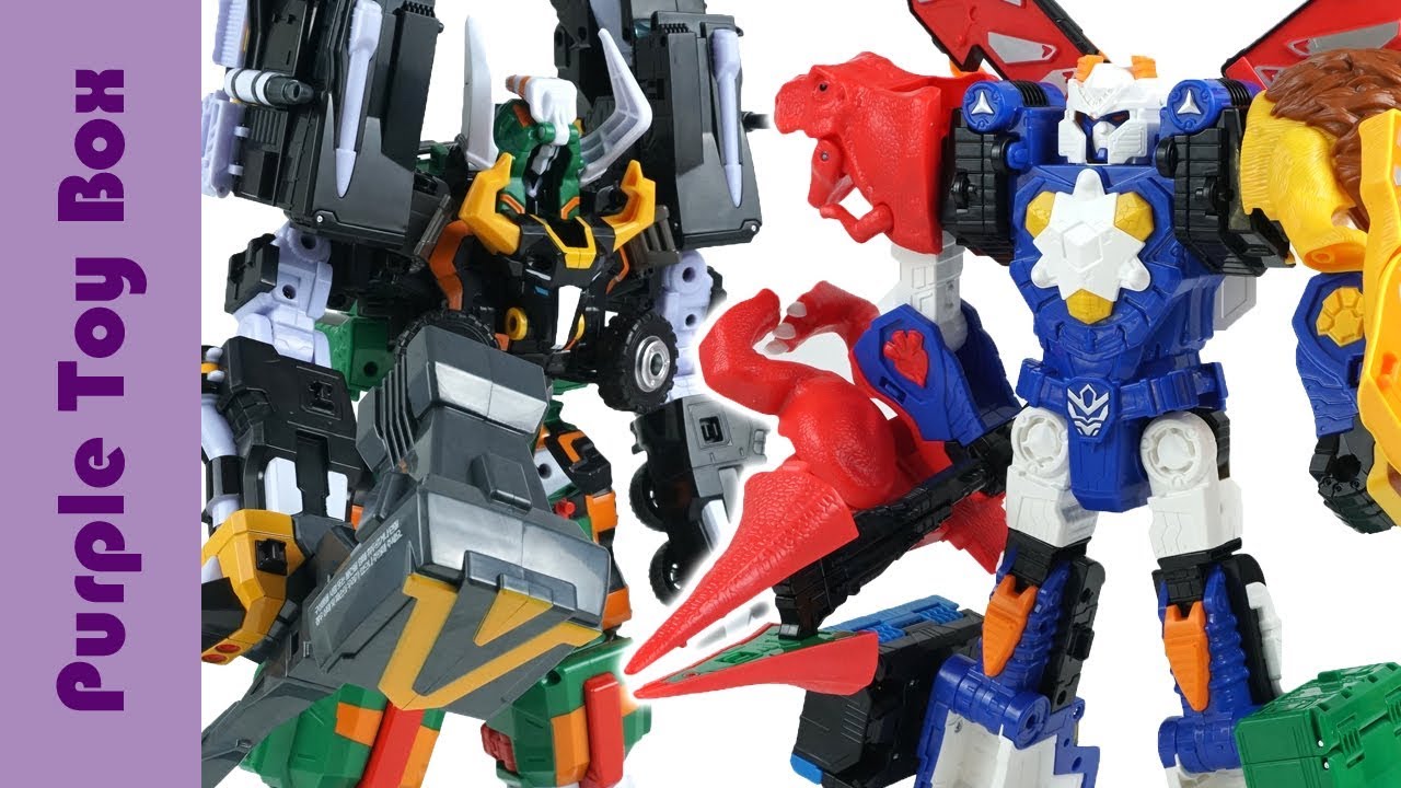 Tobot VS Carbot Transformer 또봇 VS 카봇! 또봇 빅트롤 카봇 티라이오 - YouTube