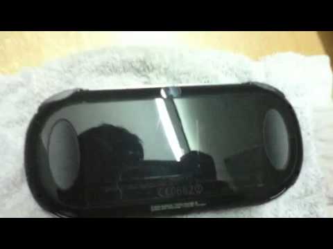 How to remove scratches from ps vita touchpad - YouTube