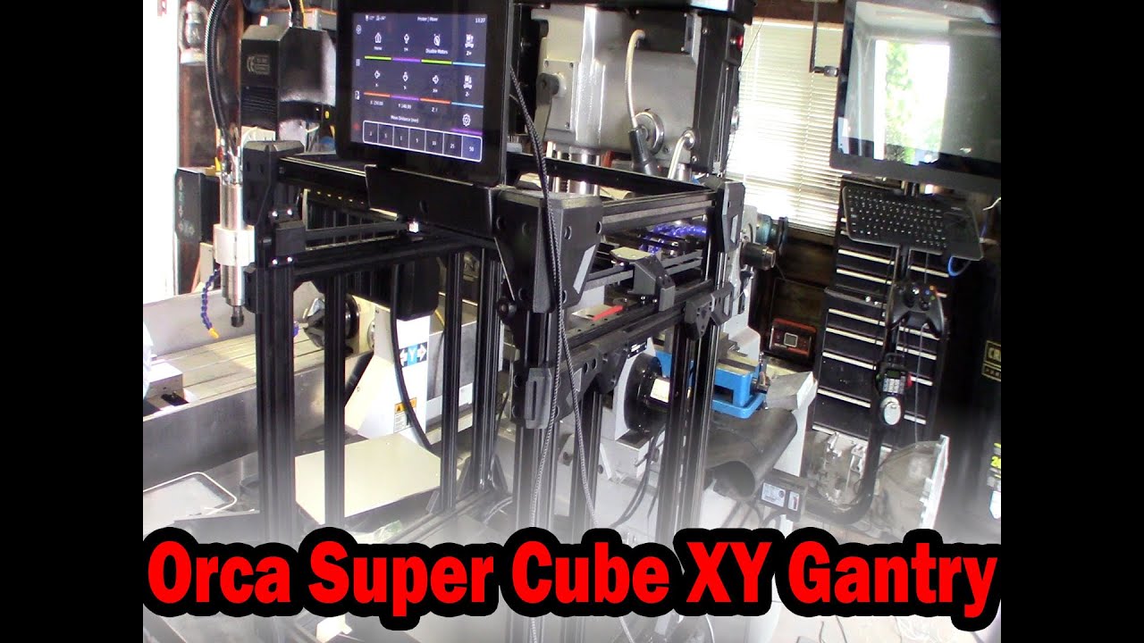 Orca Super Cube CoreXY 3D printer concept Part 2, XY Gantry and first ...