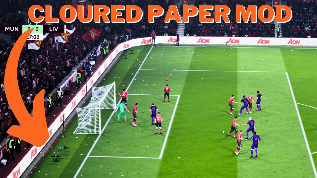 FIFA 19 COLOURED PAPER mod preview, coming soon - YouTube