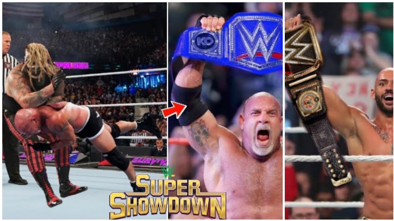 BiLL GOLDBERG WIN THE UNIVARSAL CHAMPIONSHIP AT SUPERSHOW DOWN 2020 ...