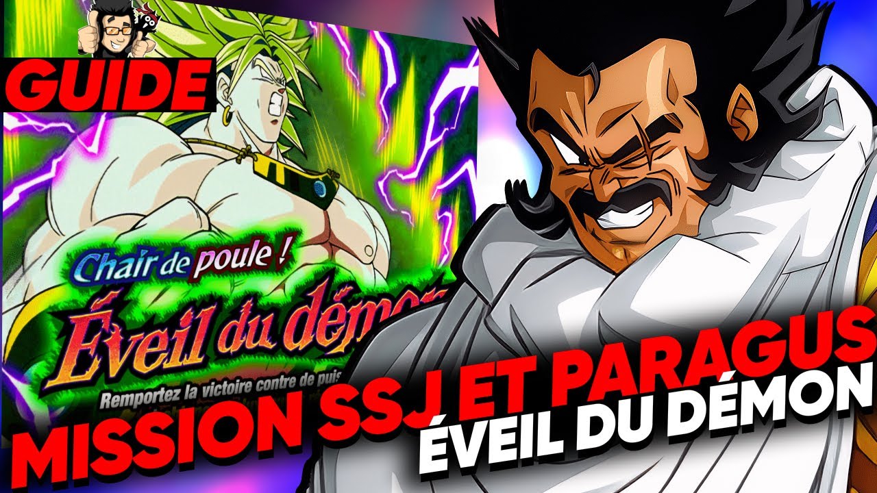 Mission Guerrier Doré et Paragus ! Event Broly Eveil du Démon ! DOKKAN ...