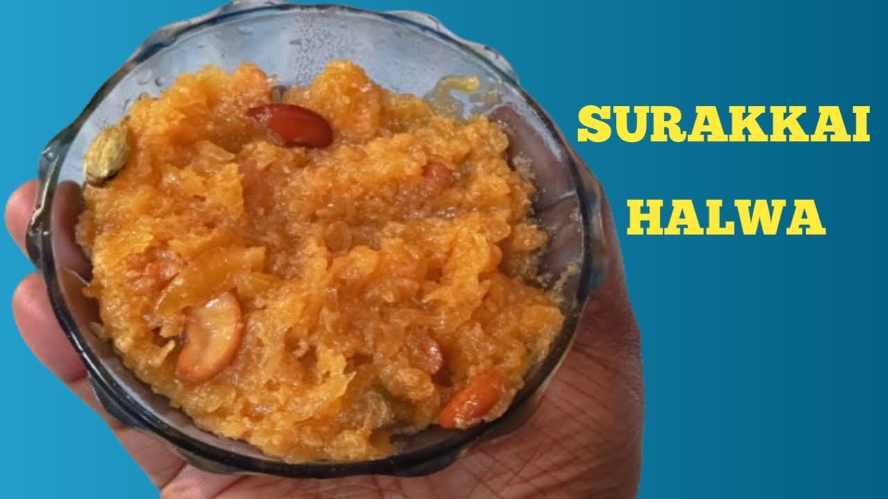 Surakkai halwa in Tamil | sweet recipe | bottle guard halwa ...