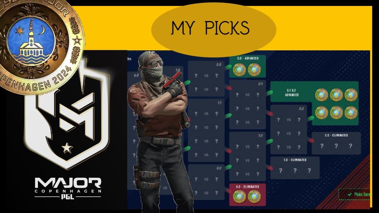 My PickEms for First CS2 MAJOR | These picks will get you DIAMOND ...