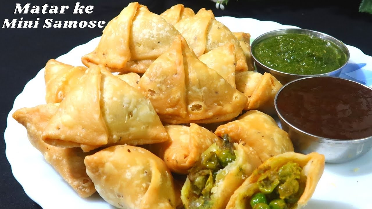मटर के समोसे बनाने Perfect का तरीका How to make samosa | Mini Matar ...