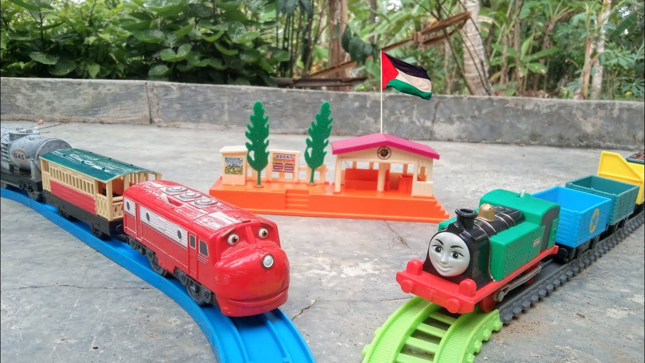 Unboxing dan Merakit Mainan Kereta Api Gina Thomas & Friends, Kereta ...