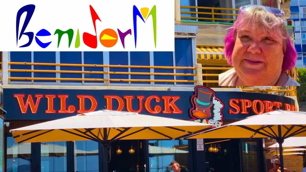 BENIDORM - WILD DUCK SPORTS BAR - YouTube