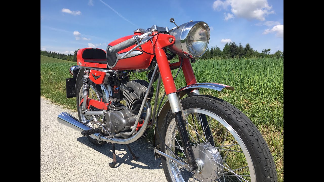 Ducati 125 Cadet Lusso, BJ1968 - YouTube