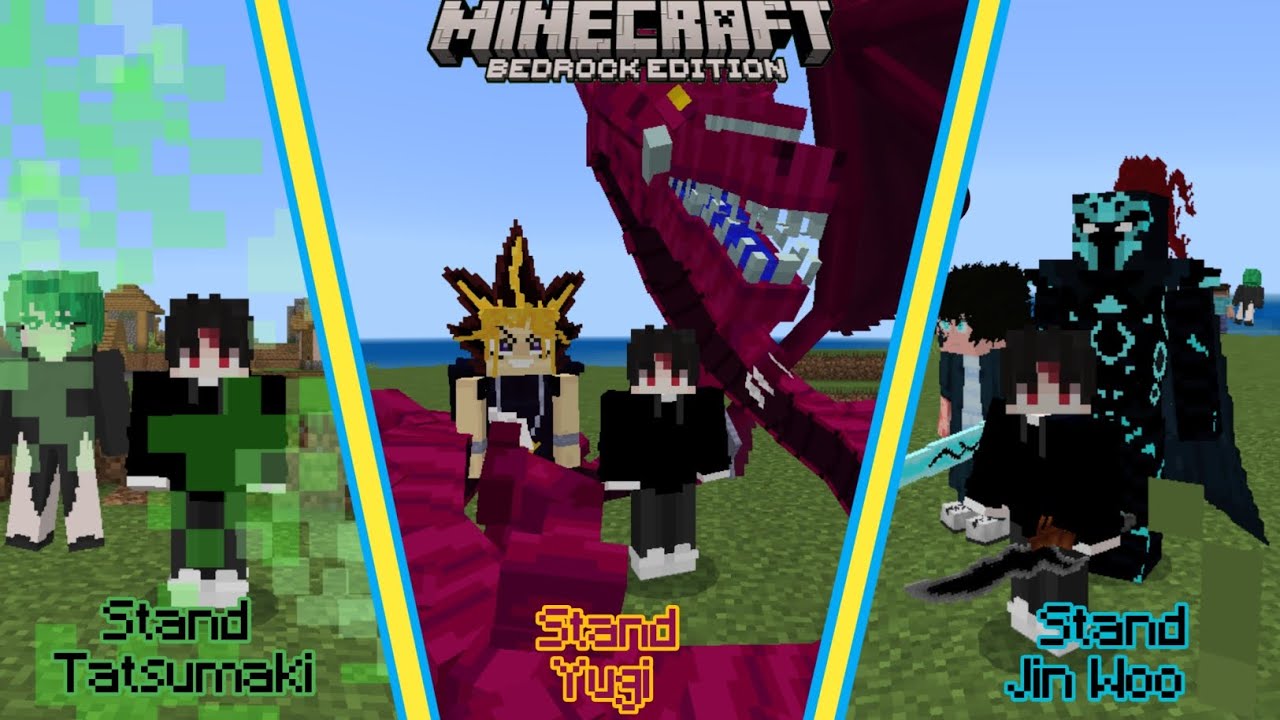 Add-on Stand Verse🤺|| MINECRAFT INDONESIA || (MCPE 1.20+) - YouTube