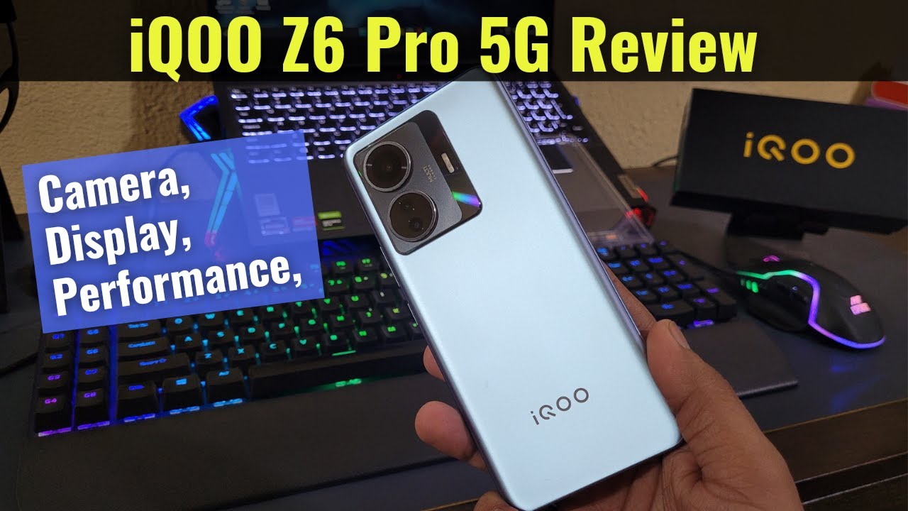 iQOO Z6 Pro Camera, Display & Performance Review in Hindi - YouTube