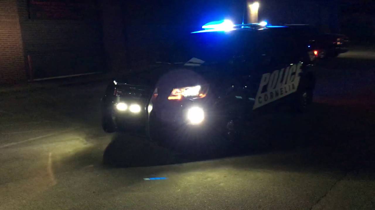 2016 Ford Interceptor Utility lighting up the night with Feniex ...