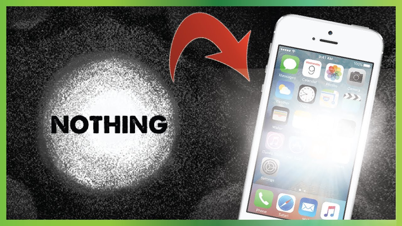 We Downloaded The Creepy "NOTHING" App - YouTube