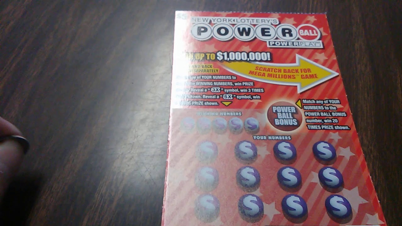 Powerball powerplay scratch tickets love all video 1 - YouTube