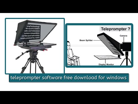 teleprompter | teleprompter teleprompter kaise banaye | best teleprompter software for windows ...