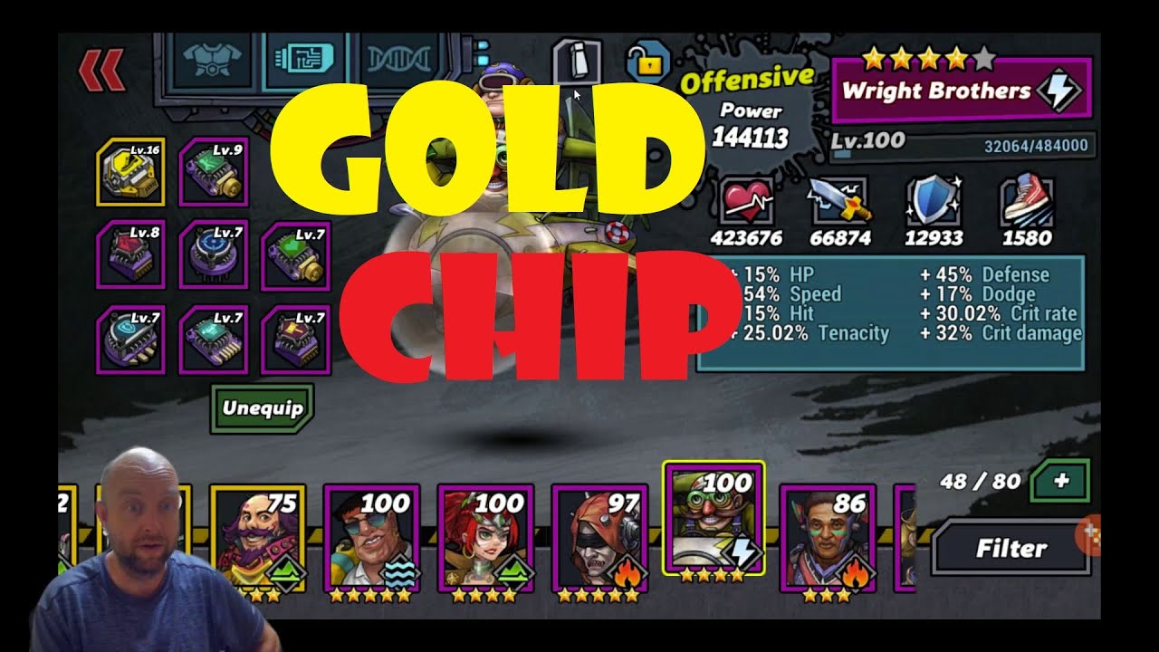 Yellow speed chip to Gold Clone Evolution - YouTube