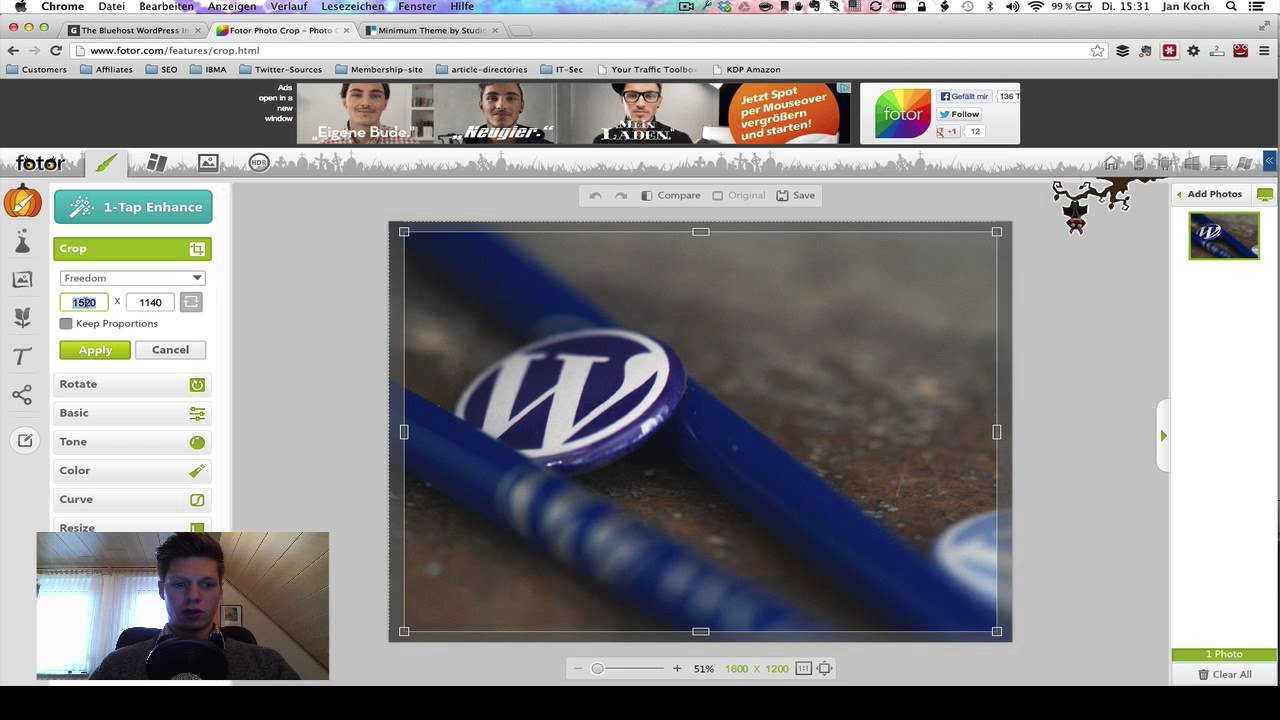 Minimum Pro Tutorial #1 - Featured image on the landing page - YouTube