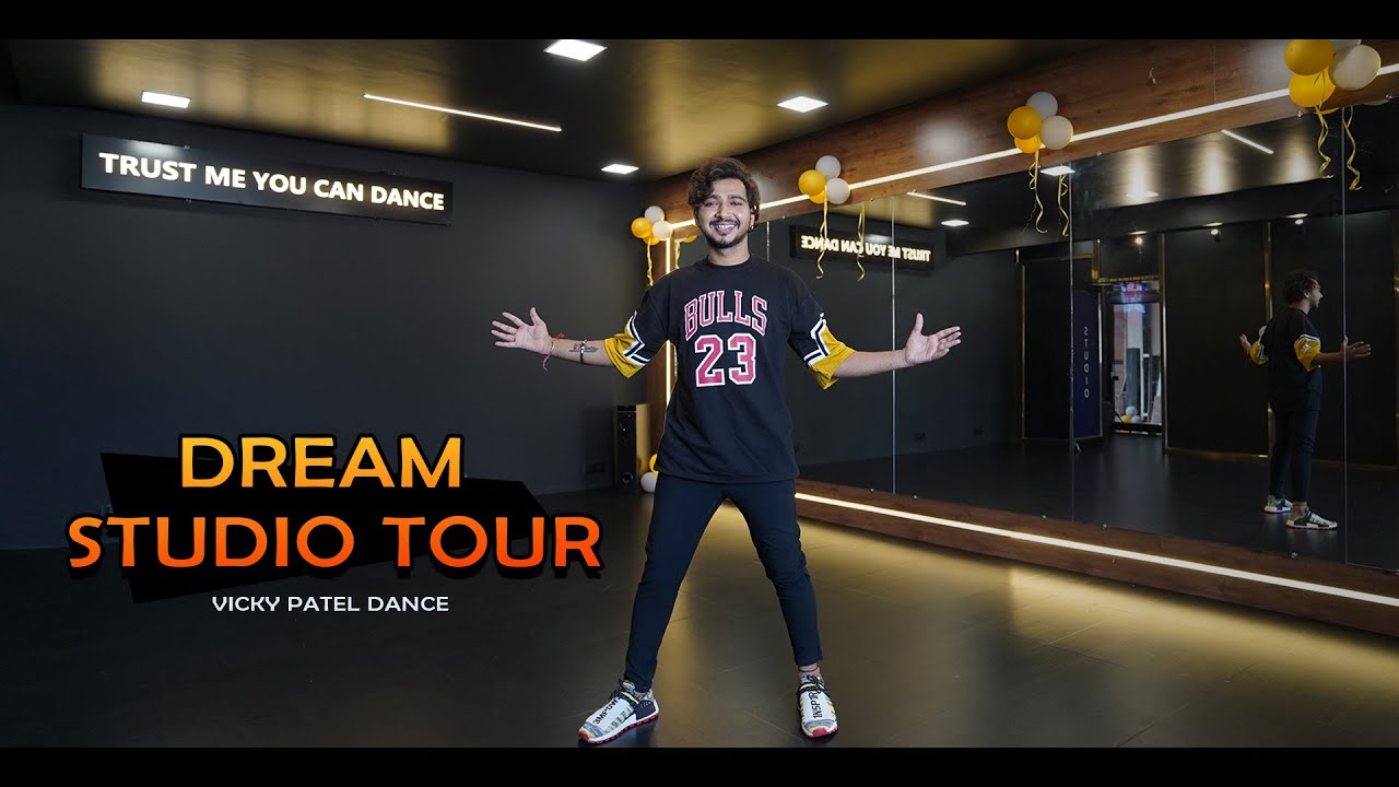Studio Tour #vickypateldance | New Dance Studio | Vicky Patel ...