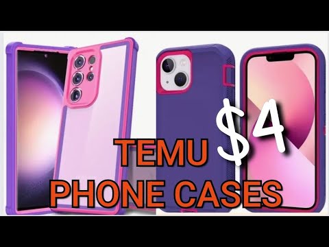 BEST Phone Cases on TEMU | Unbelievable Deals + $100 Coupon + 30% OFF ...