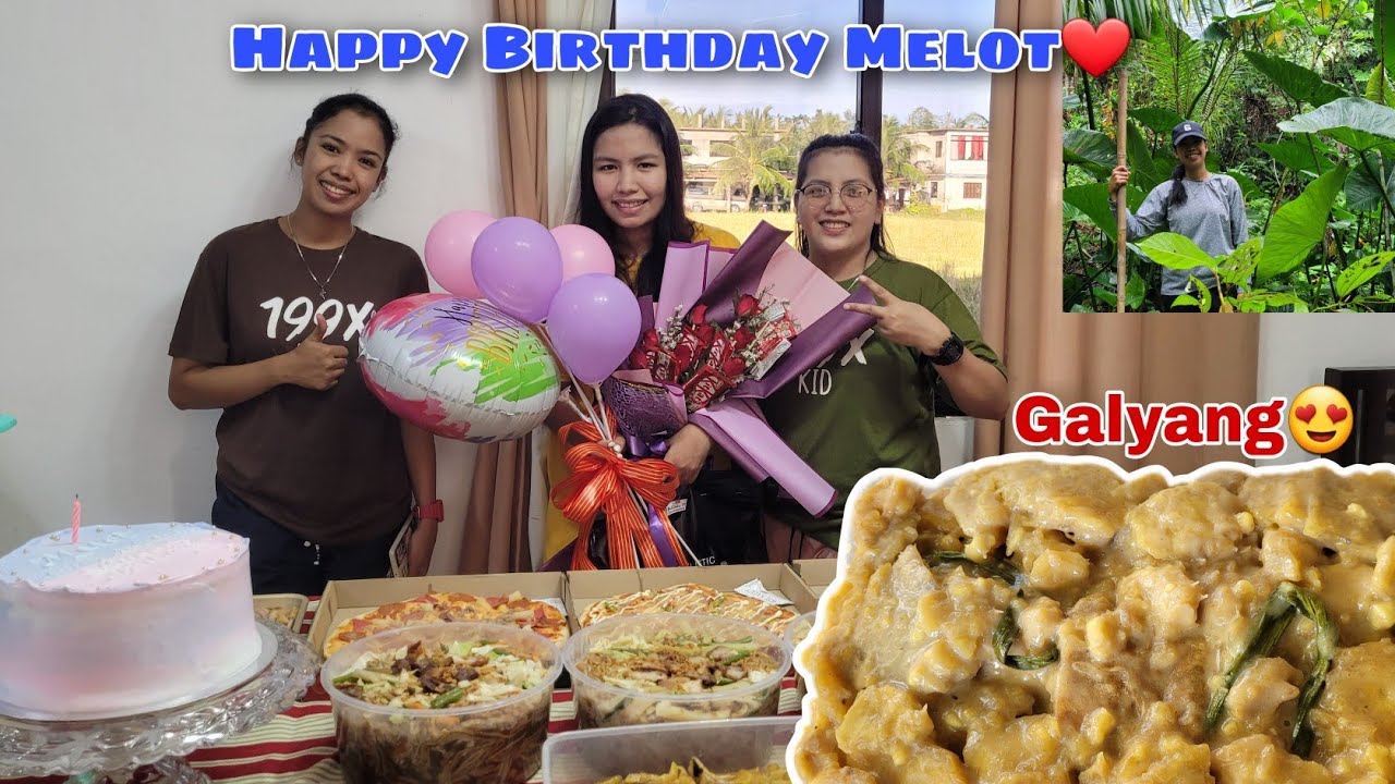 Binagkat na Galyang for @melot5980 | Simple Surprise Birthday ...