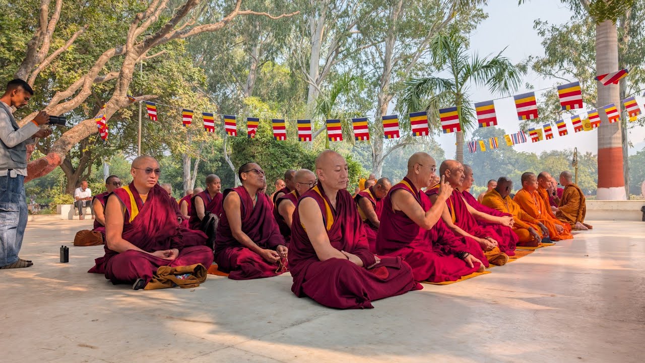 Veluwanaramaya chanting and meditation Dhamma TV is live - YouTube