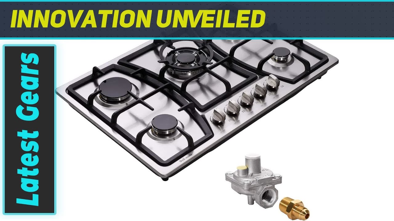 Deli-mate 30 Inch Gas Cooktop: Your Ultimate Cooking Companion - YouTube