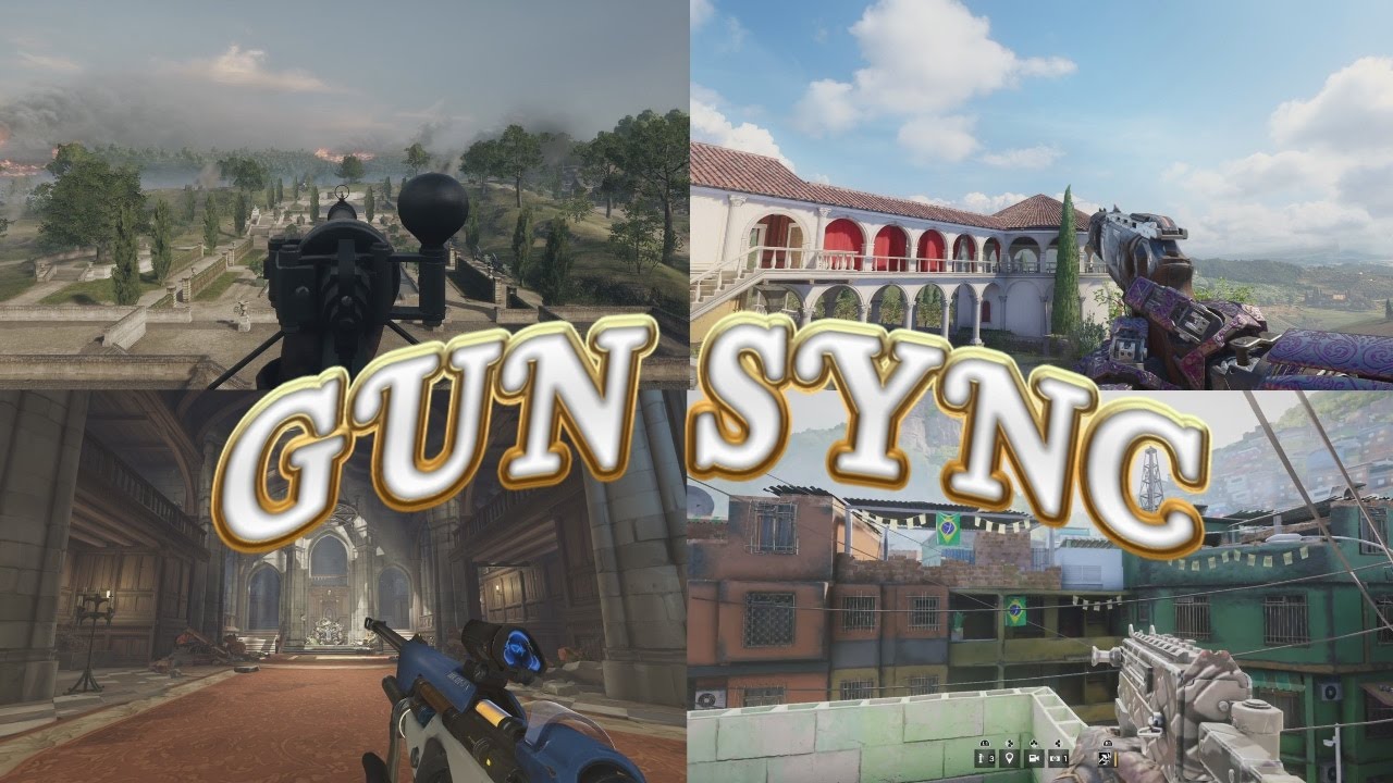 Multi Game Gun Sync - Lensko Circles - YouTube