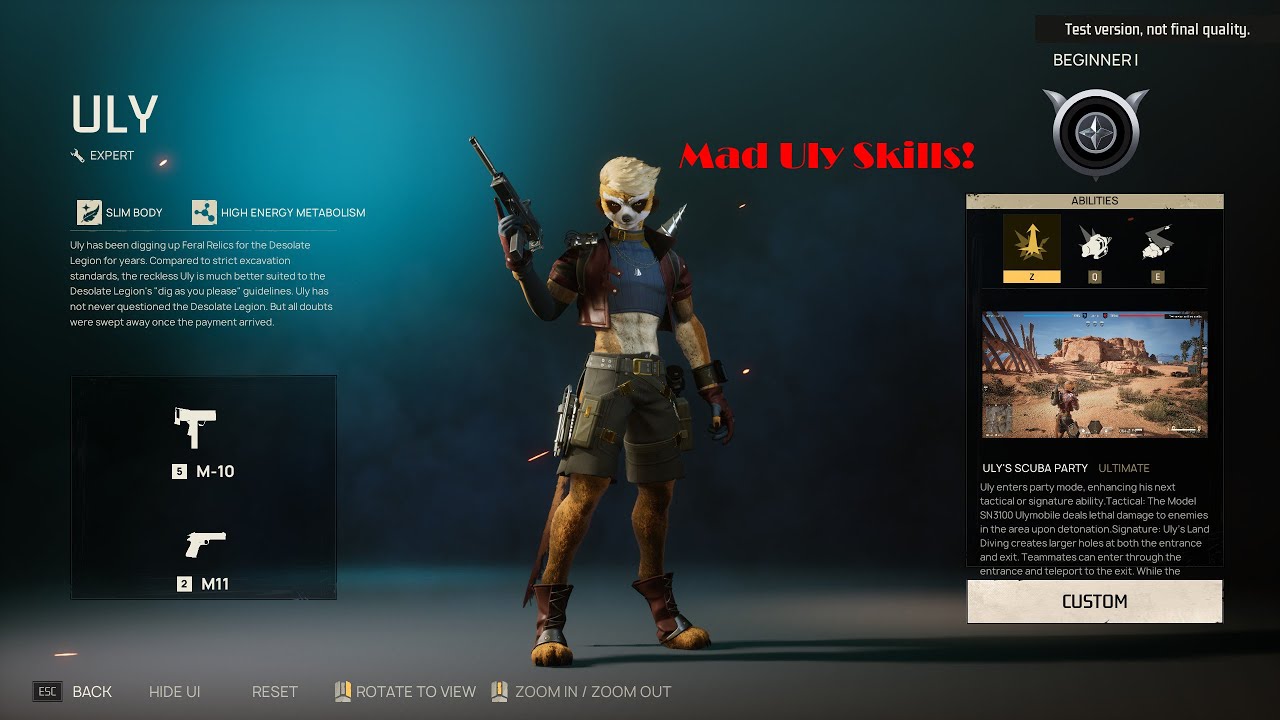 Wild Assault Gamma Demo Gameplay - Uly's Mad Digging Skills - YouTube