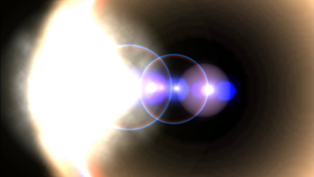Lens Flare ANIMATION FREE FOOTAGE HD Progressive Black Background - YouTube