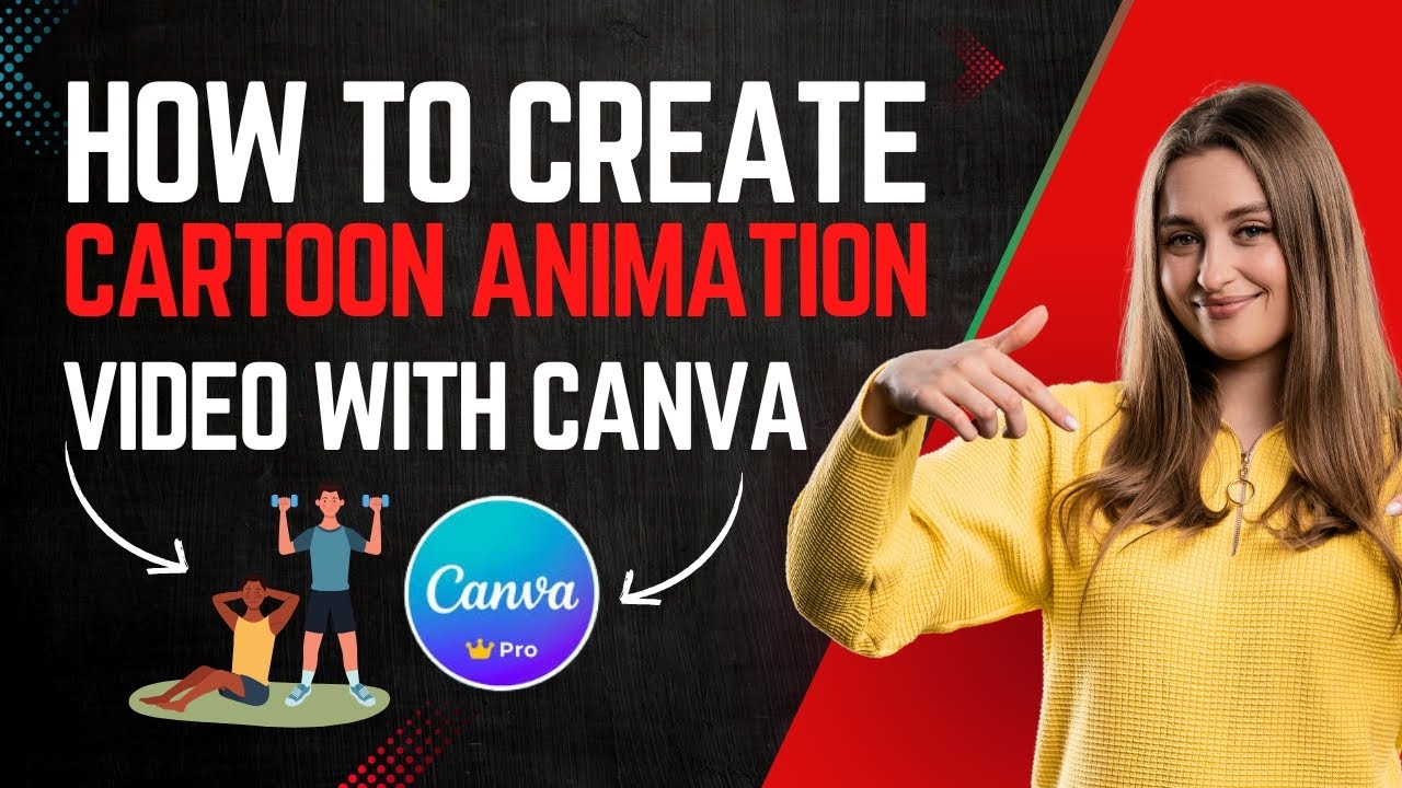 How To Create Cartoon Animation Video With Canva - YouTube