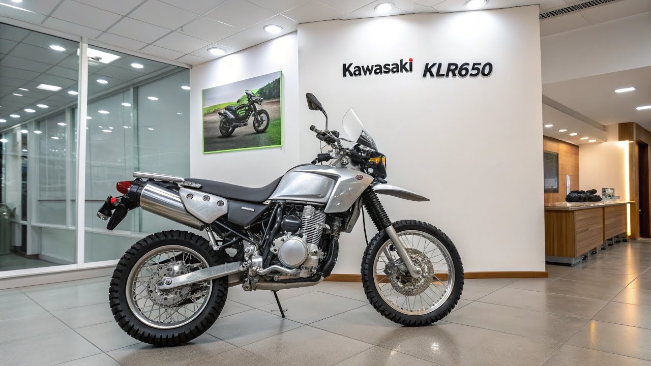 Finally Kawasaki KLR650 Revealed | The Ultimate Adventure Machine - YouTube