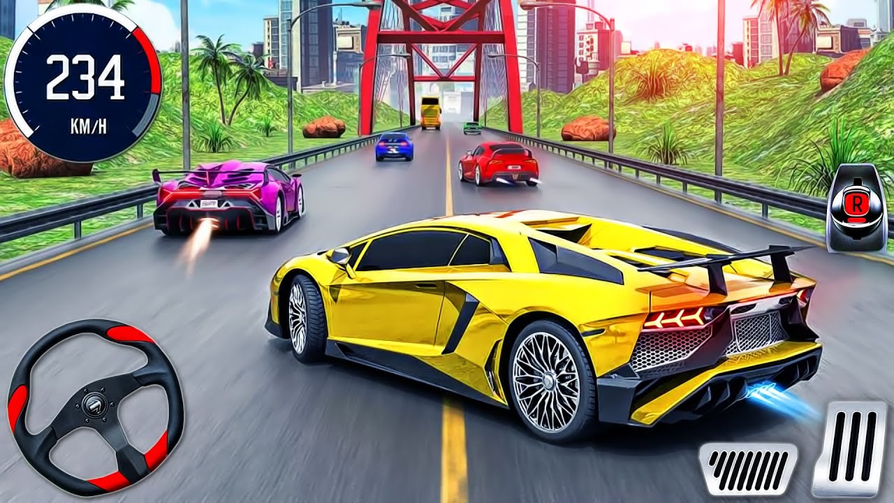 Car Traffic Racer Pro Simulator - Sports Car Highway Racing 3D ...