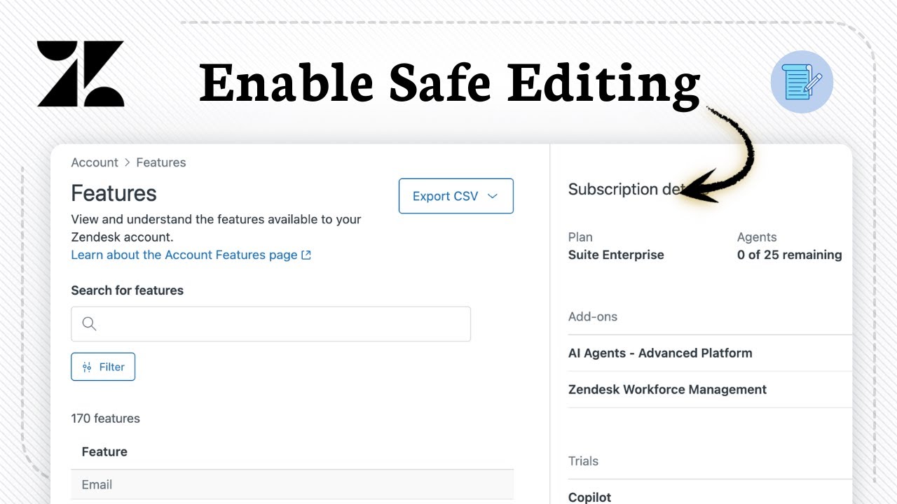 How to turn on draft mode in Zendesk (Publish Control) - YouTube