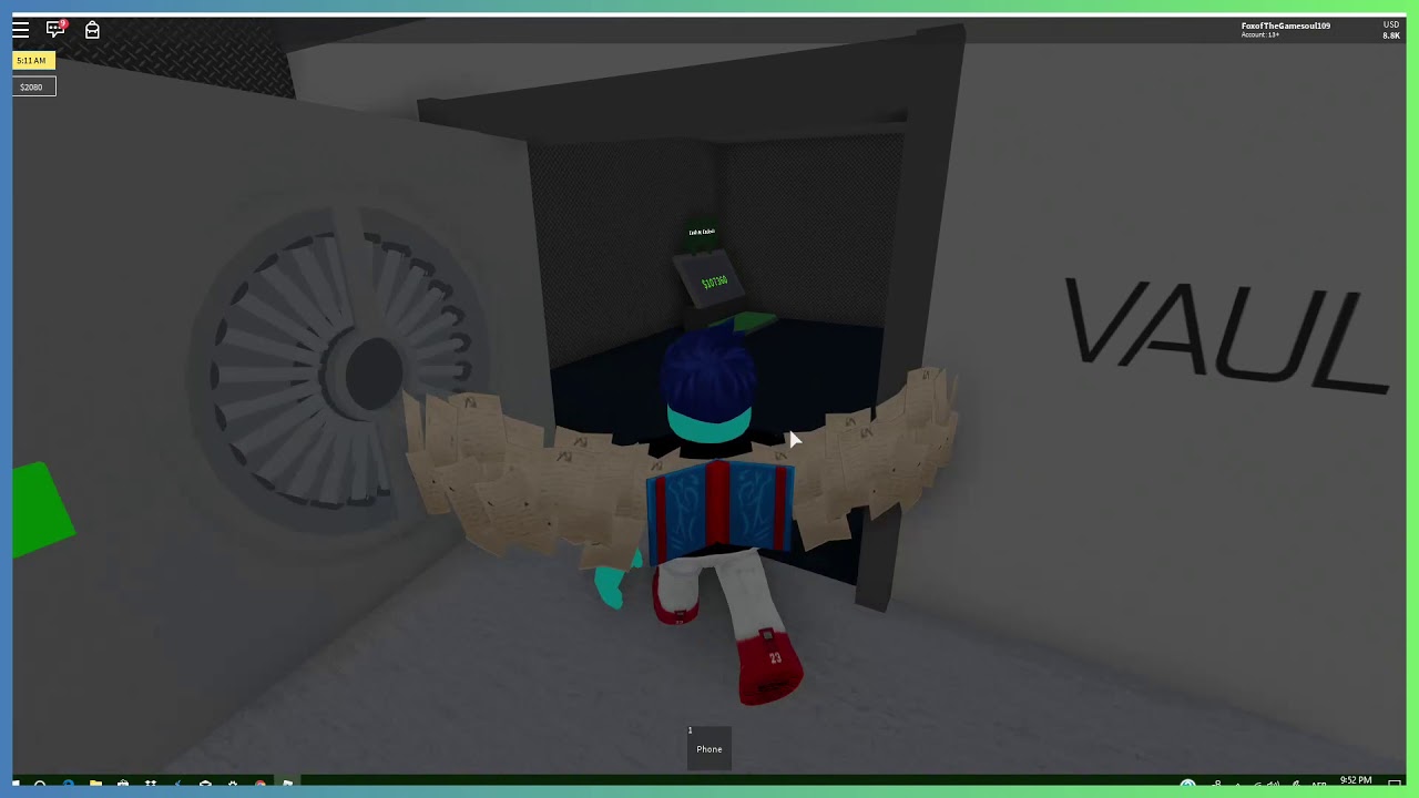 OWNING THE TD BANK IN ROBLOX (ROBLOX) - YouTube