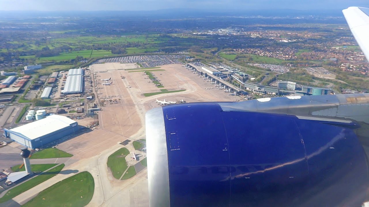Monarch A300 FINAL FLIGHT G-OJMR Flyby at Manchester Airport [1080p HD ...