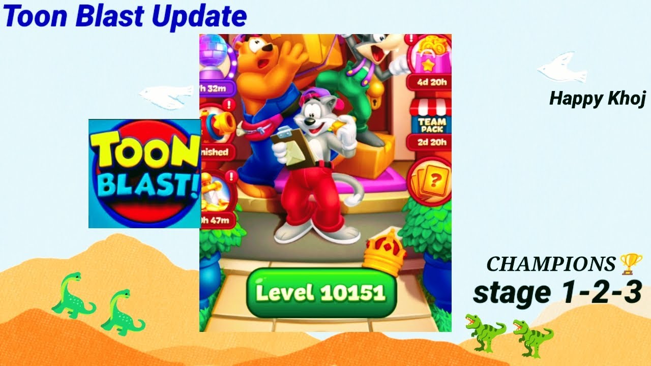 toon-blast-10151-champions-stage-1-2-3-toon-blast-champions