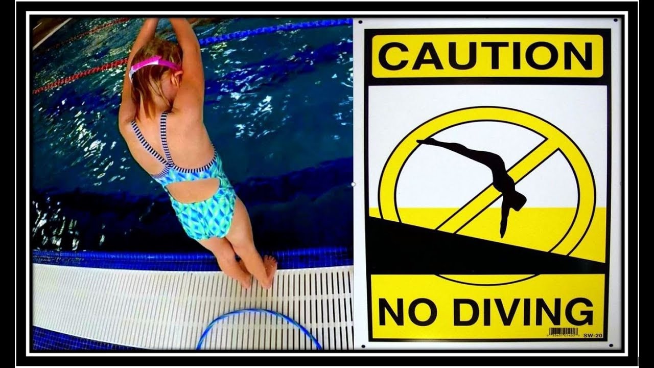 How To Dive Head First Into Water Youtube