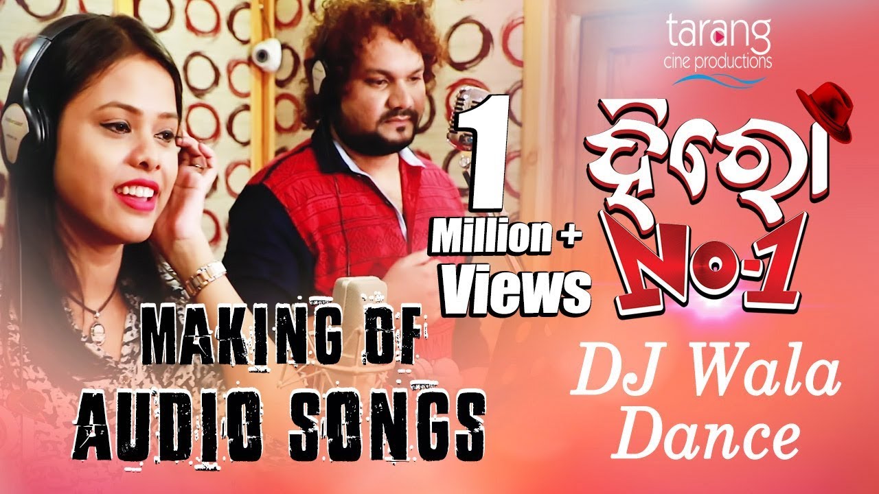 DJ Wala Dance Song || Studio Making || Hero No 1 || Human Sagar, Antara ...