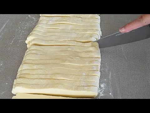 Suv,un hamda margaring boʼlsa shu usulda bolichka tayyorlangan. Готовим новый способом булочки.