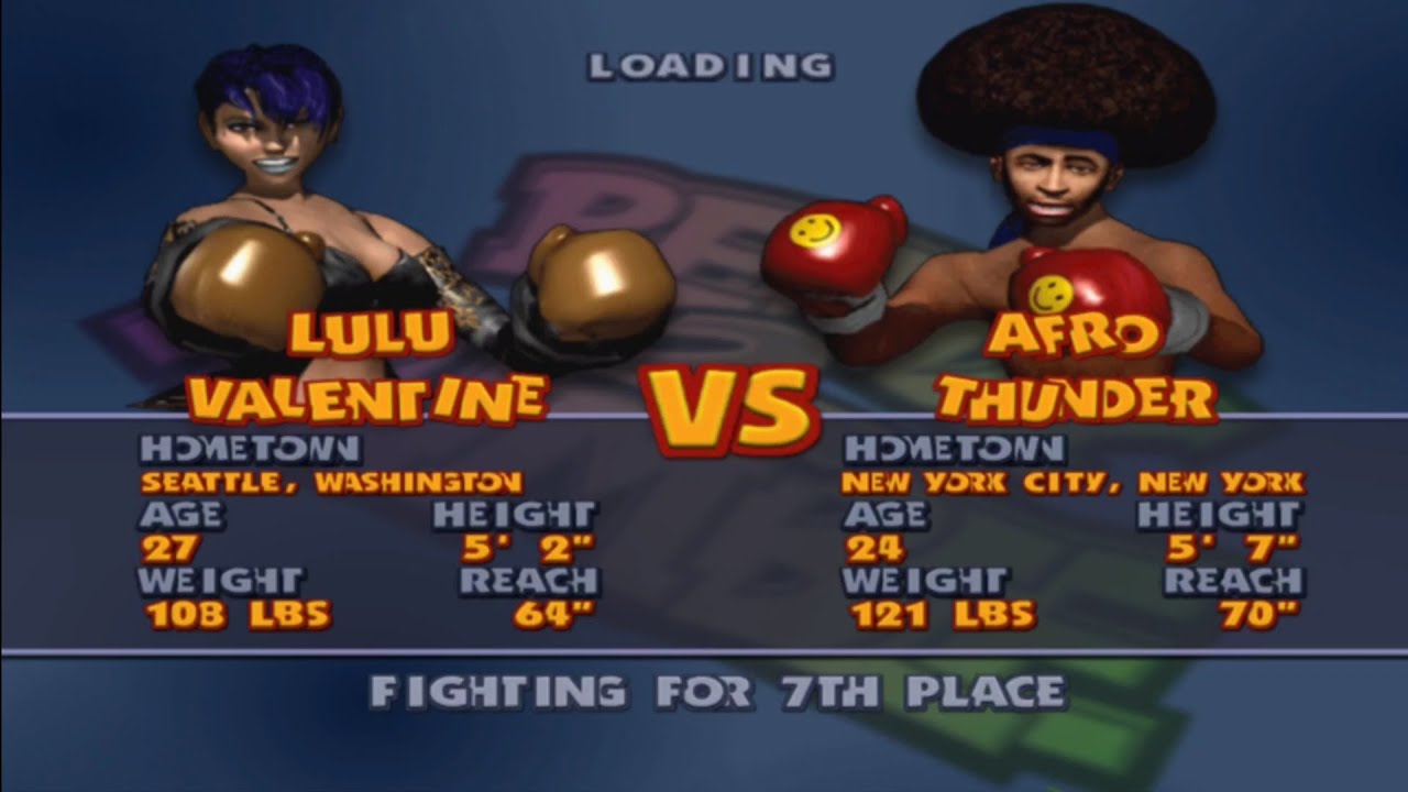 Ready 2 Rumble Boxing Round 2: Lulu Red and Black Outfit - YouTube