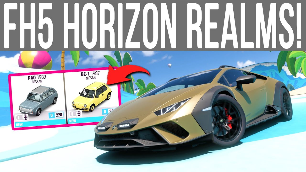 Forza Horizon 5 HORIZON REALMS UPDATE IS HERE & NEW CAR PACK FIRST LOOK ...
