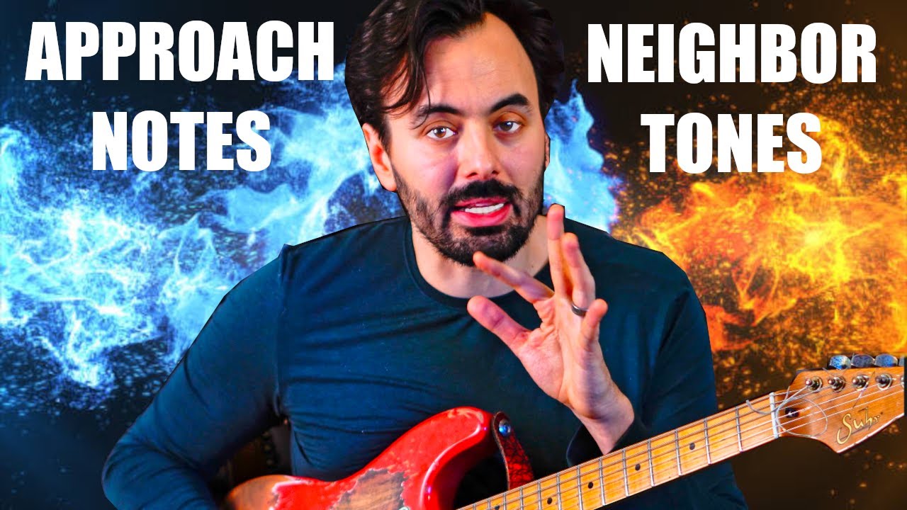 Make Your Major Scale Sound Like Colorful Jazz Lines w/ Approach Notes ...