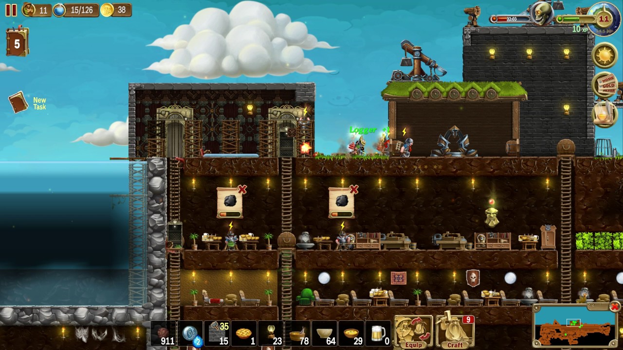 Craft The World - Lets Play - Season 2 - Part 16 - Elevator - YouTube