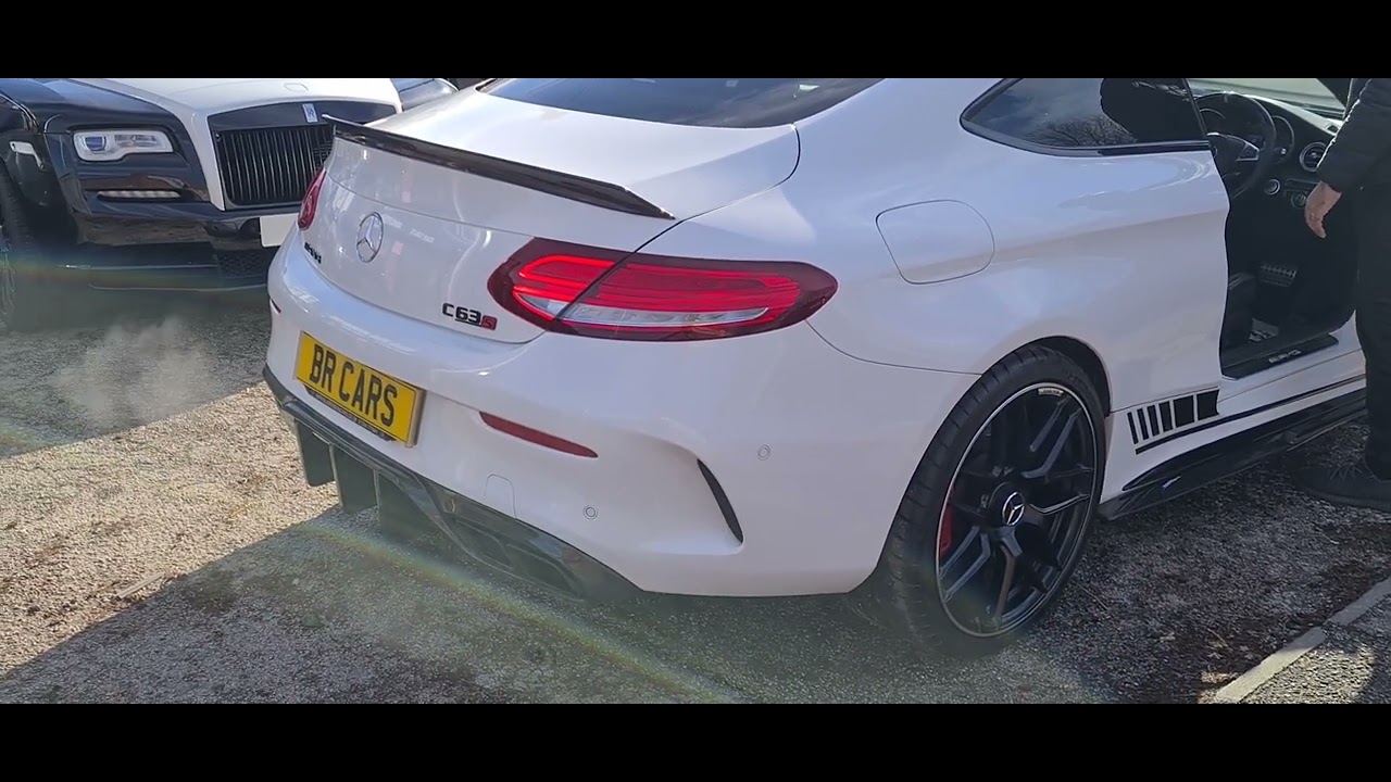 MERCEDES C63 AMGS AMG EXHAUST SOUND IN SPORT PLUS - YouTube