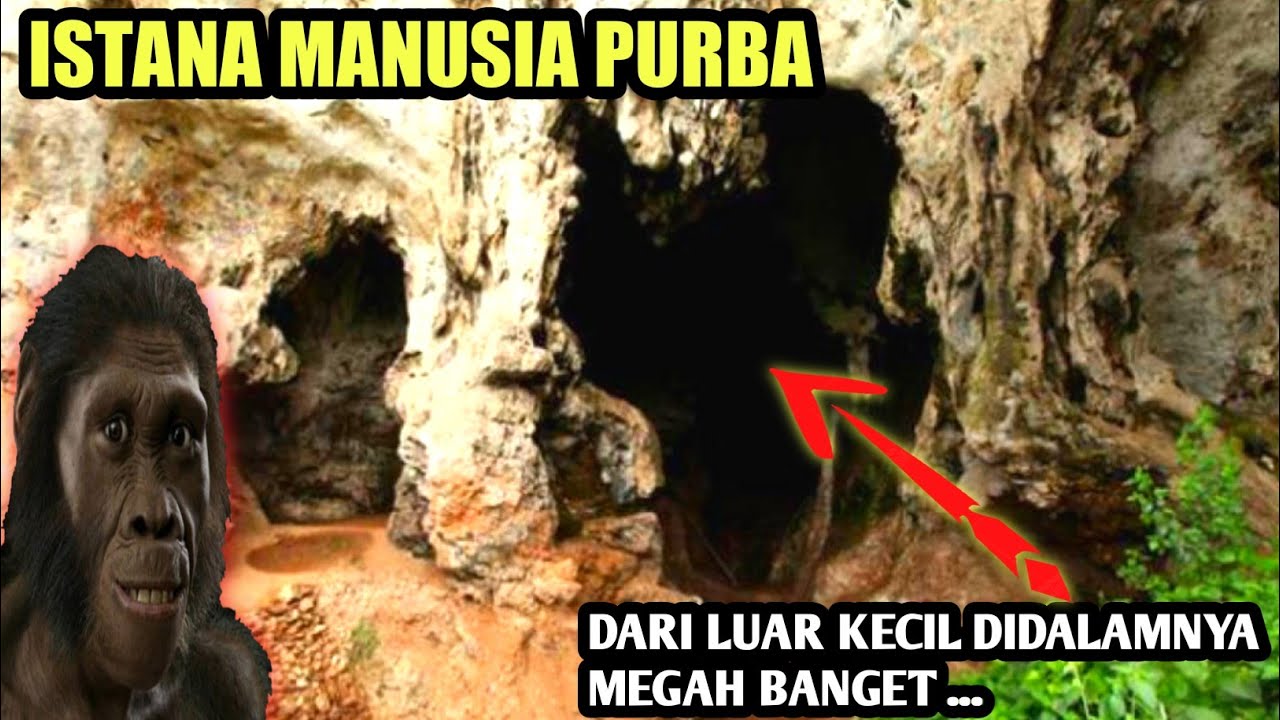 NEKAD MASUK KE ISTANA GOA MANUSIA PURBA! BANYAK JEJAK DAN BATU ANEH ...